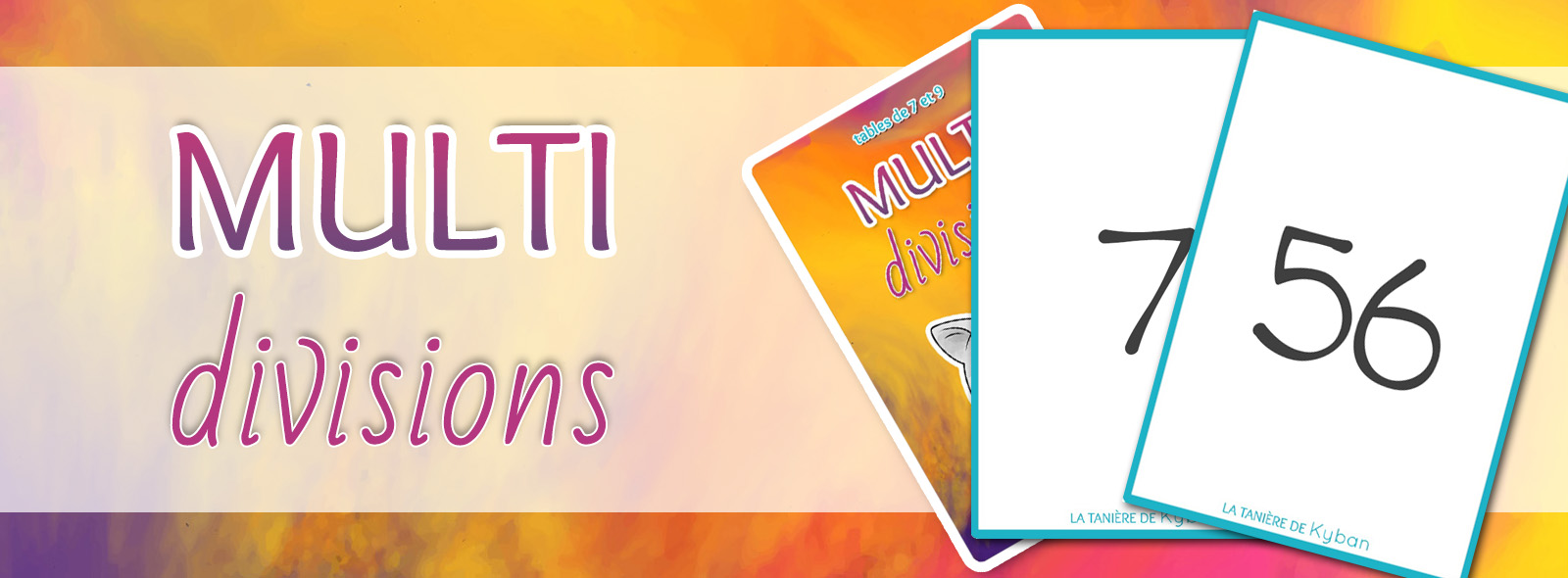 Multi divisions - Un jeu pour passer des multiplications aux divisions ...